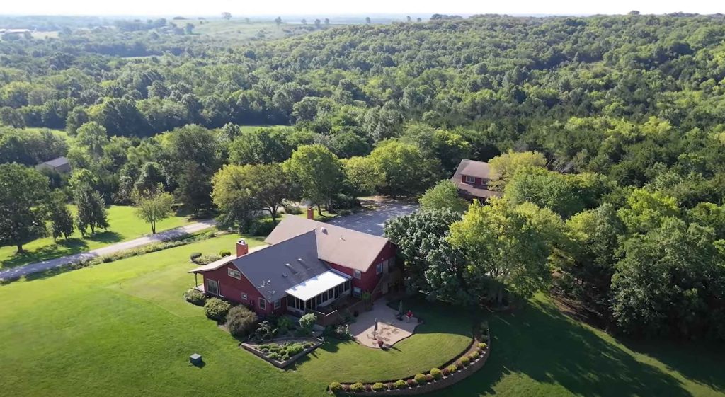 Experience a Bird's Eye View of Cedar Crest Lodge